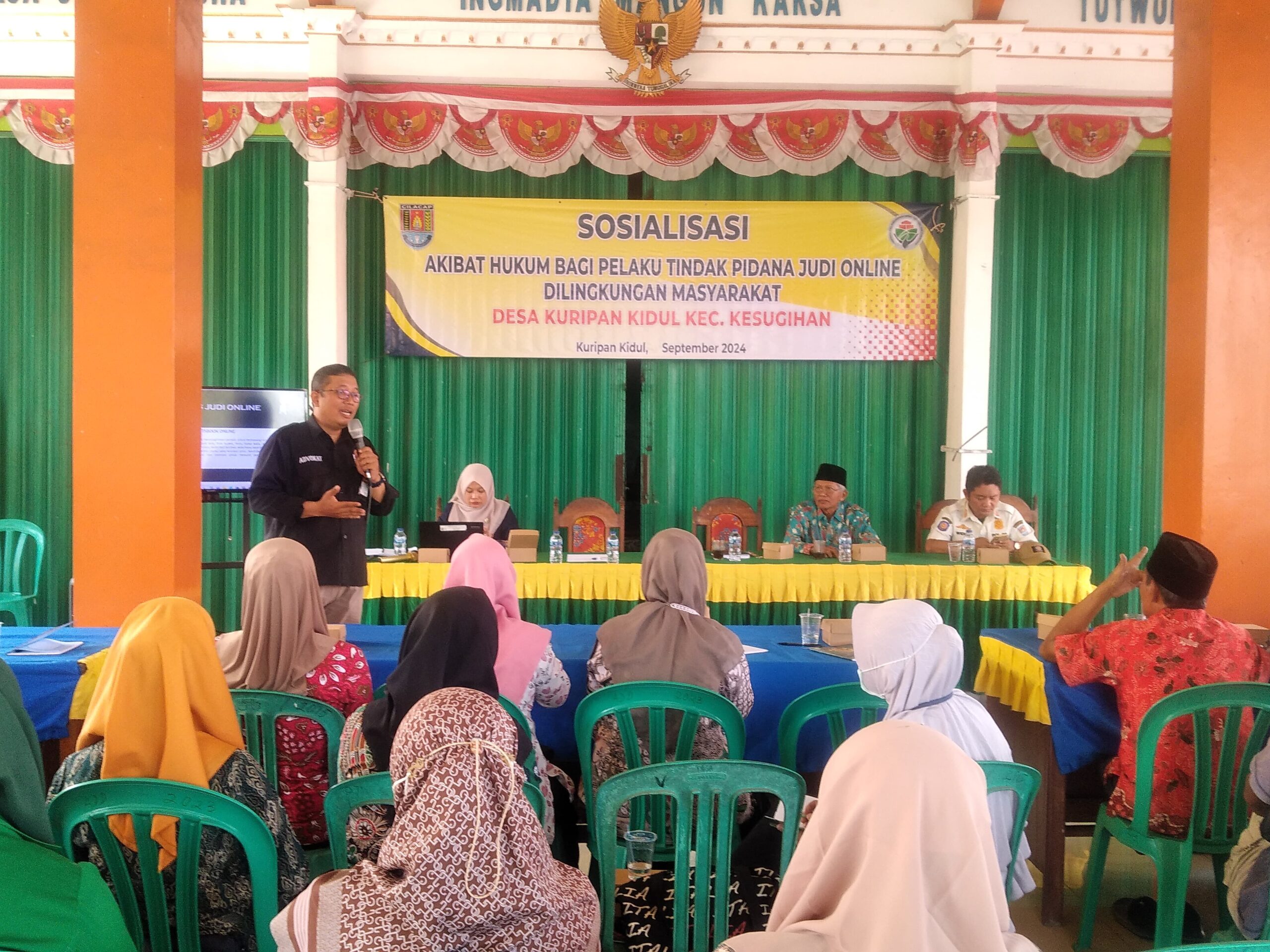 Pemerintah Desa Kuripan Kidul Gelar Sosialisasi tentang Akibat Hukum bagi Pelaku Tindak Pidana ...